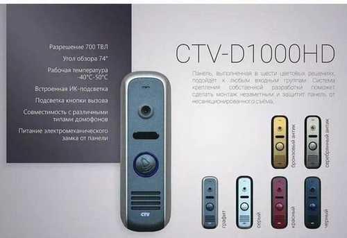 Вызывная панель CTV-D1000HD