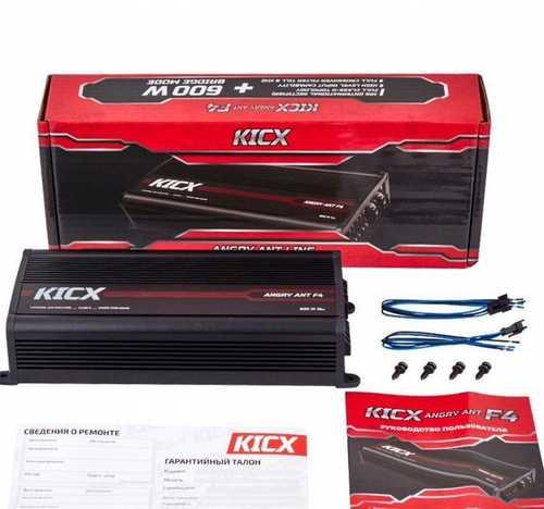 Усилитель kicx Angry Ant F4