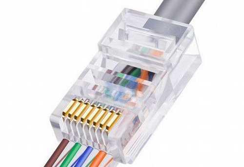 Сквозной коннектор, джек RJ45