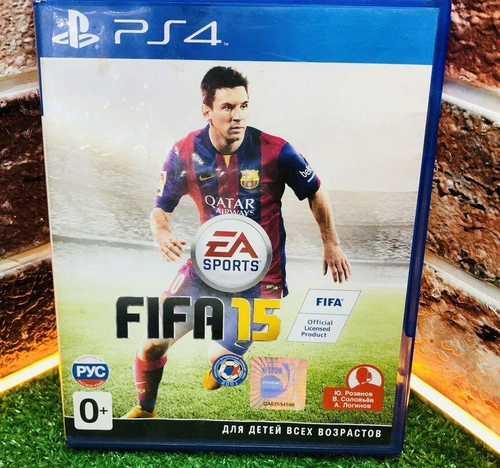 Диски на ps4 FIFA 15