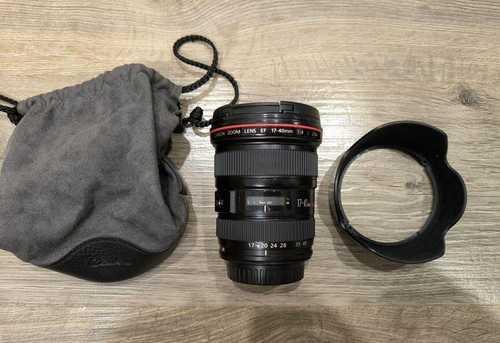 Canon 17-40mm f/4 L USM