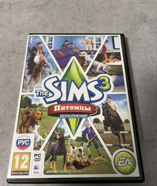 Компьютерная игра The Sims 3 Питомцы DVD