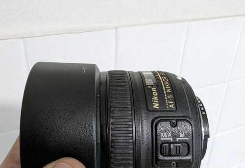 Объектив Nikon 50 mm 1.8 G