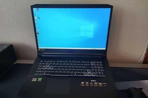 Ноутбук 17" Acer Nitro 5 rtx3060/ryzen 5600h
