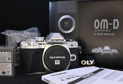 Olympus OM-D E-M10 Mark III body silver