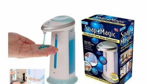 Сенсорный дозатор для мыла magic soap 300 мл