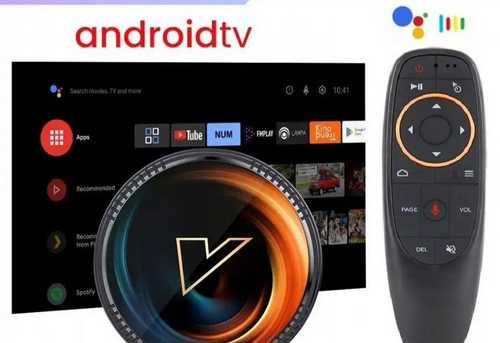 Тв приставка Android Smart TV box Vontar X2 4/32Гб
