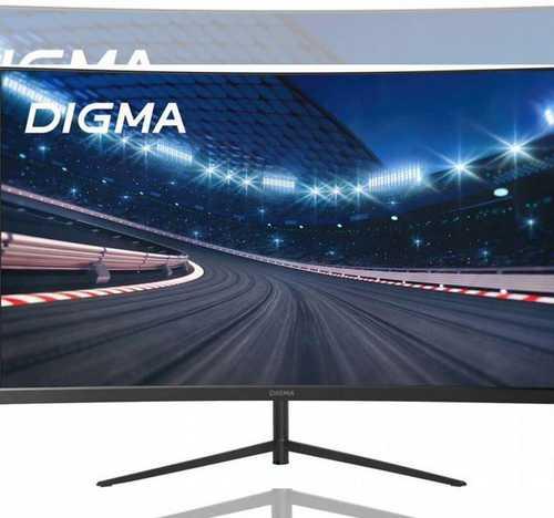 Digma 27" Overdrive 27A511Q черный VA LED 1ms 16:9 hdmi матовая 250cd 178гр/178гр 2560x1440 180Hz Fr