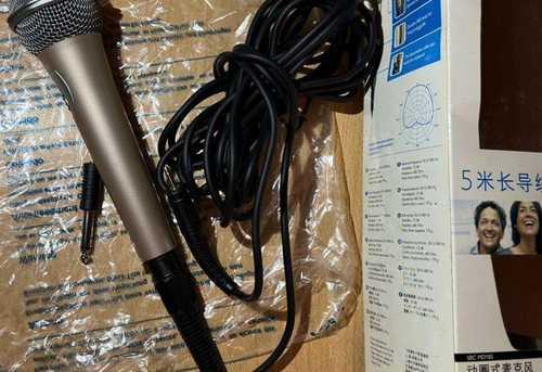 Микрофон для караоке провод 5м. Philips