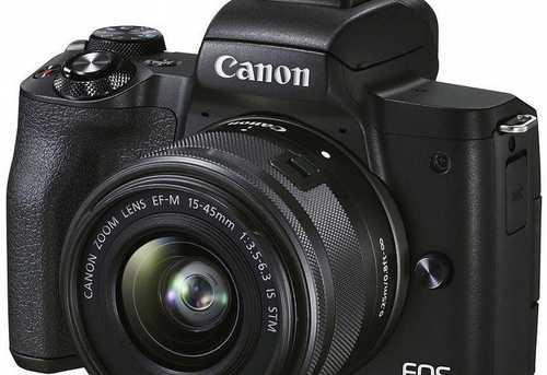 Фотоаппарат Canon M50 Mark II Kit EF-M 15-45mm STM