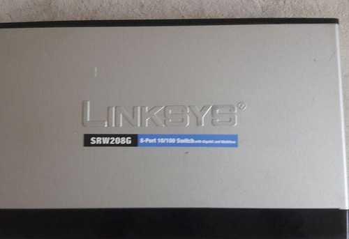Коммутатор Linksys SRW208G