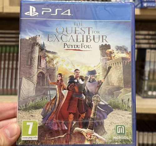 The Quest for Excalibur ps4 новый