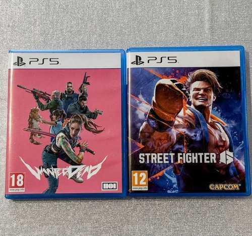 Игры PS5 Street Fighter 6 и Wanted: Dead