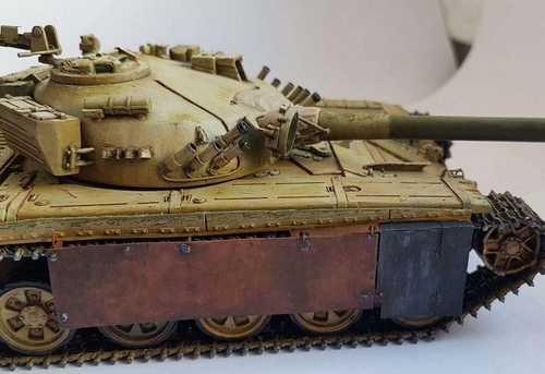 Модель танка т-72а