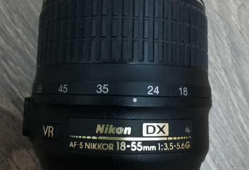 Китовый объектив на Nikon D3000