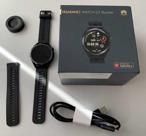 Смарт часы huawei watch GT runner