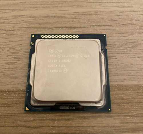 Процессор Dual Core Intel Celeron G1610