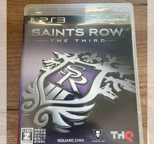 Saints Row The Third (PS3) Японский