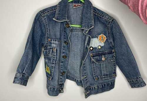 Куртка джинсовая для мальчика 1 год