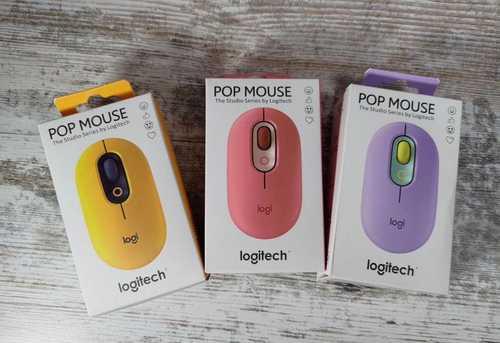 Беспроводная мышь logitech pop mouse реплика