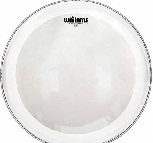 W1xSC-10MIL-22 Xtreme Silent Circle Series Пластик для бас-барабана 22", прозрачный, Williams