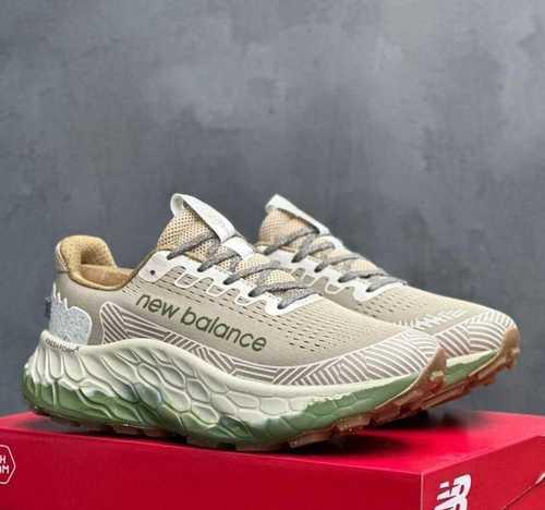 New Balance Fresh Foam X More Trail v3 бежевые
