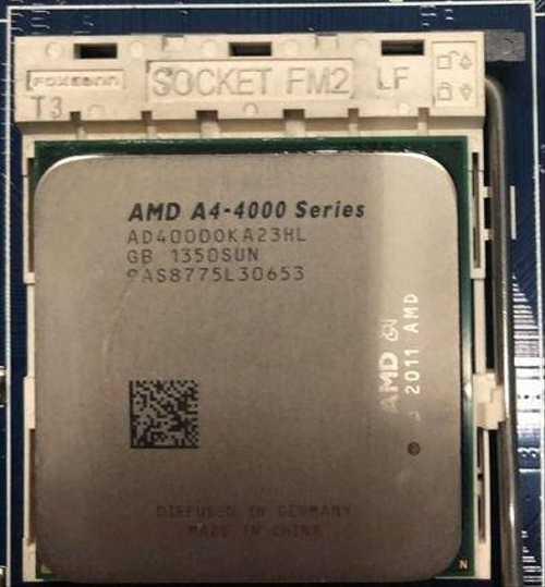 Процессор AMD A4-4000 FM2