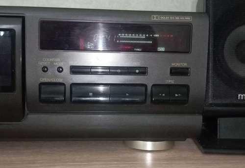 Кассетная дека technics rs bx 601