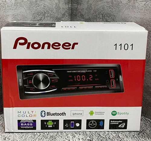 Магнитола 1 din Pioneer 1101