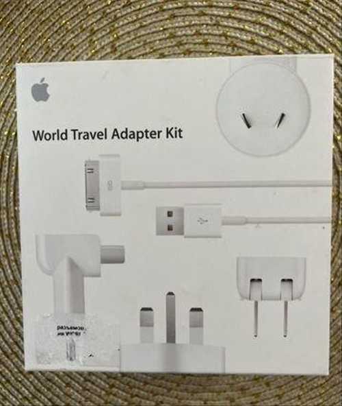 Набор адаптеров apple world travel kit