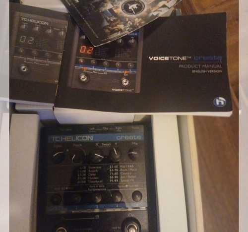 Гитарный процессор TC Helicon voicetone create xt