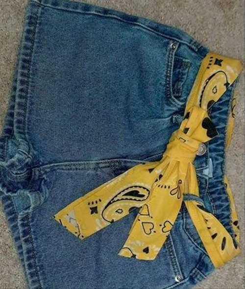 Продам джинсовые шорты на девочку o'stin