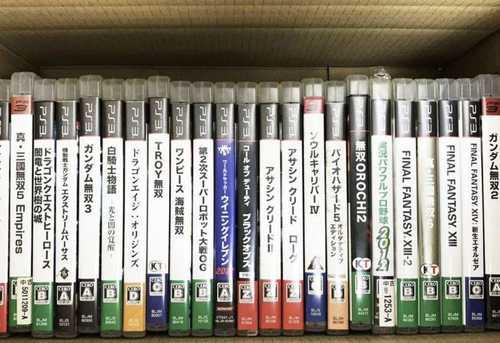 PS3 игры из Японии ntsc-j