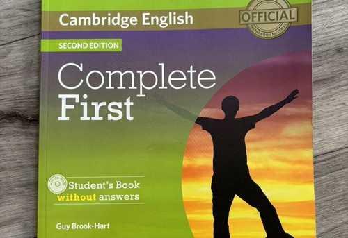 Учебник по английскому Complete First B2