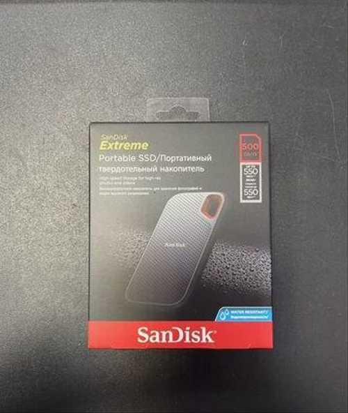 SanDisk Extreme Portable SSD 500 GB