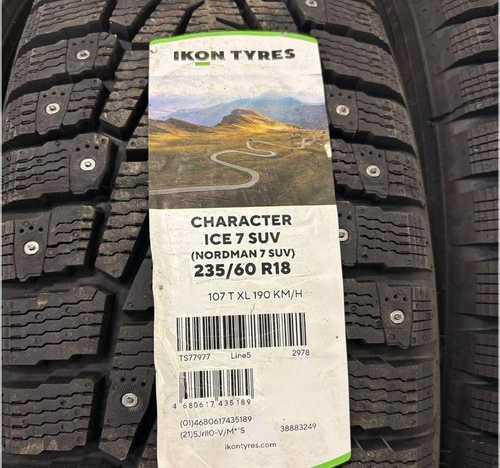 Ikon Tyres Character Ice 7 SUV 235/60 R18 107T