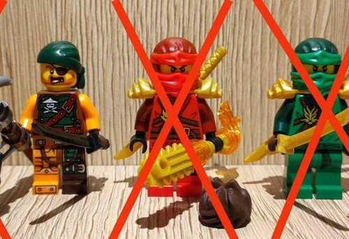 Минифигурки Lego Ninjago из журналов