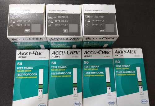 Тест полоски accu chek