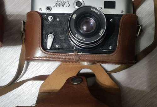 Плёночный фотоаппарат фэд 3