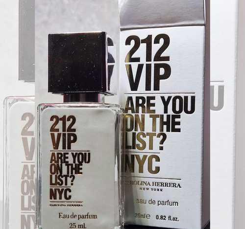 Парфюм Carolina Herrera 212 VIP Pour Femme тестер