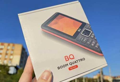 Телефон BQ 2455 Boom, 4SIM карты. Новый