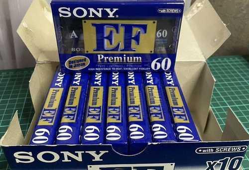 Аудиокассеты sony ef premium 60