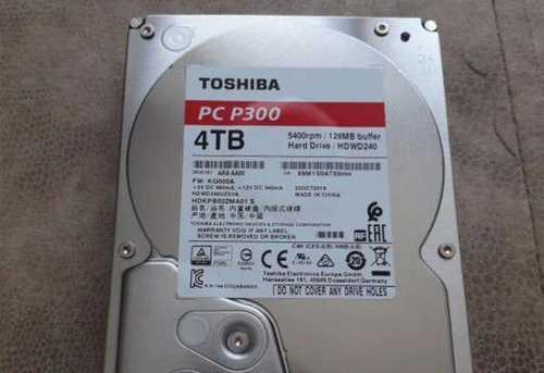 Жесткий диск toshiba 4tb