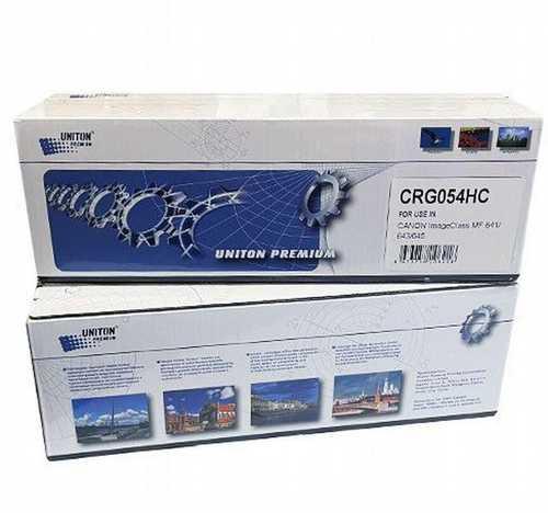 Картридж для canon LBP-621/623, MF641/643/645 Cartridge 054H C синий (2,3K) uniton Premium