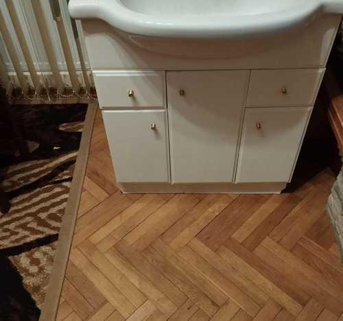 Тумба с раковиной для ванной 70 см