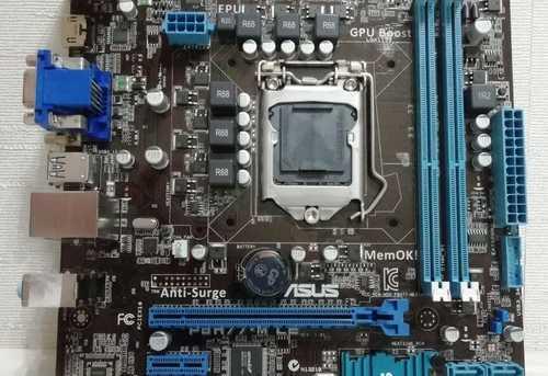 Материнская плата LGA1155 asus P8H77-M le ddr3