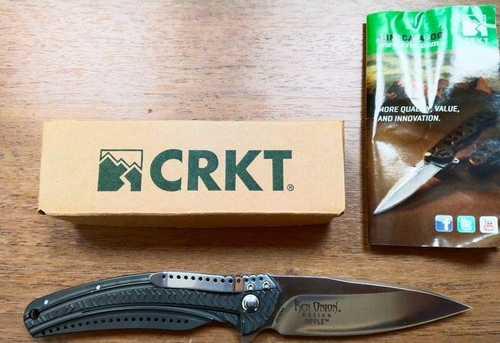 Нож crkt Ripple Gray Coating K406GXP Оригинал