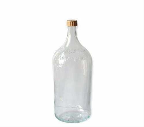 Бутыль стеклянная 0,5, 1, 3, 5, 7, 10, 20 литров