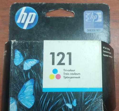 Картридж HP 121 (CC643HE) цветной