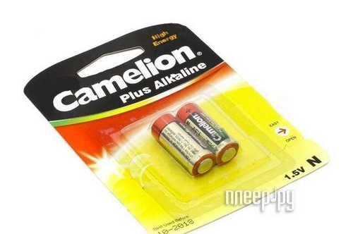 Camelion LR1 Plus Alkaline 1.5V LR1-BP2 2 штуки